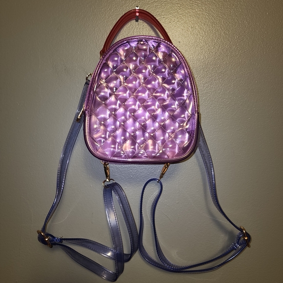 Deluxity | Bags | Y2k Deluxity Los Angeles Purple And Pink Quilted ...